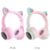 Headphones "W27 Cat ear" wireless wired | HOCO | The Premium Lifestyle ...