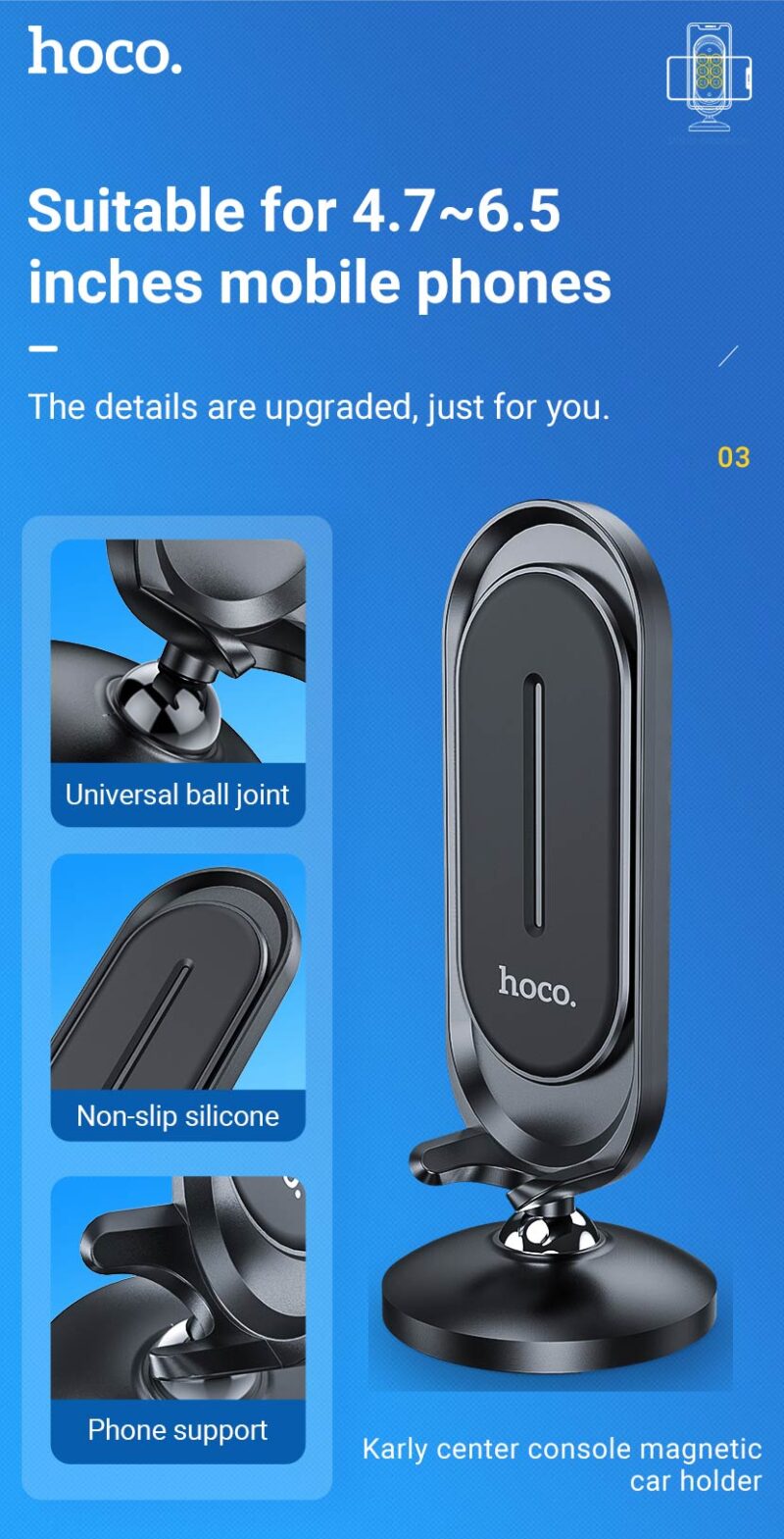 hoco. CA78 Karly magnetic car holder - Home | Office - HOCO | The Premium Lifestyle Accessories