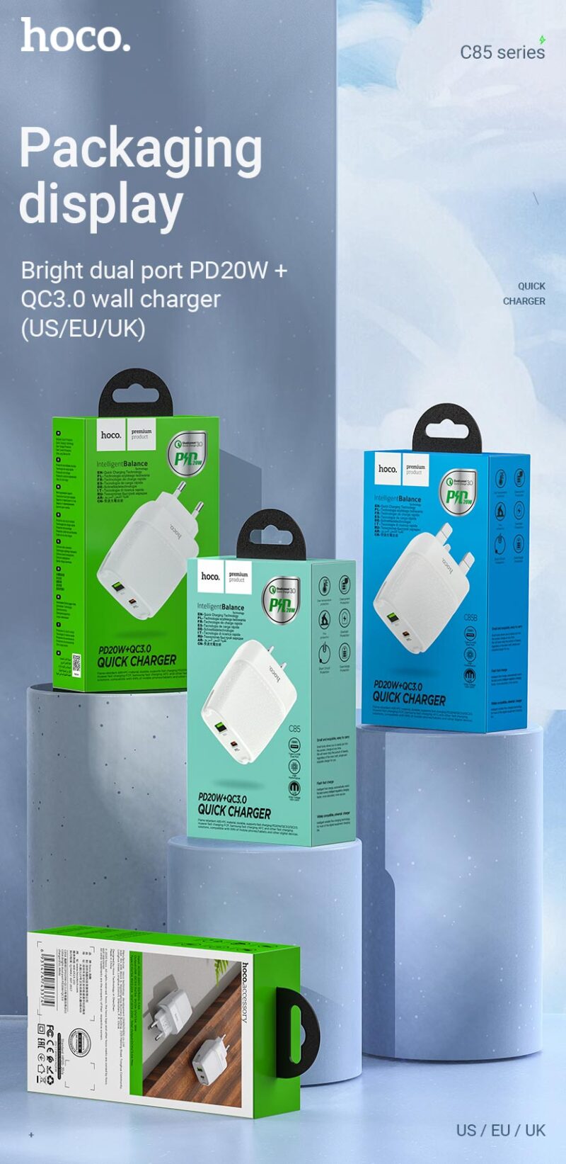 hoco. C85 Bright series wall chargers - Power - HOCO | The Premium ...