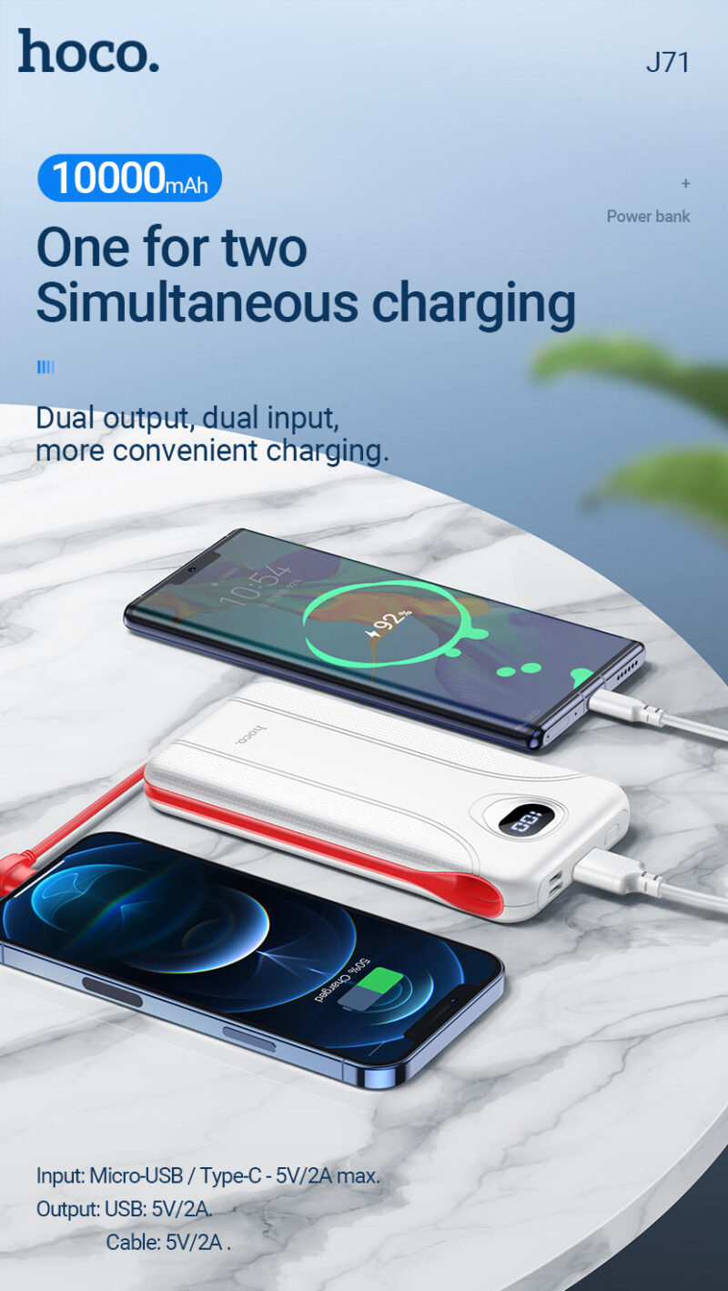 hoco. J71 Borealis power bank - Power banks - HOCO | The Premium ...