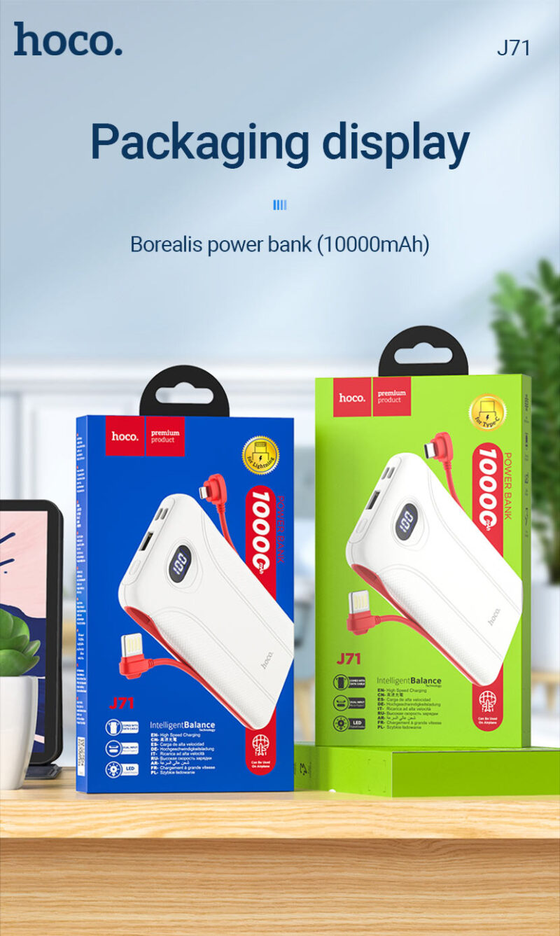 hoco. J71 Borealis power bank - Power banks - HOCO | The Premium ...