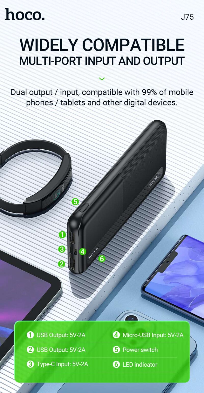 hoco. J75 Tresor power bank - Power banks - HOCO | The Premium ...