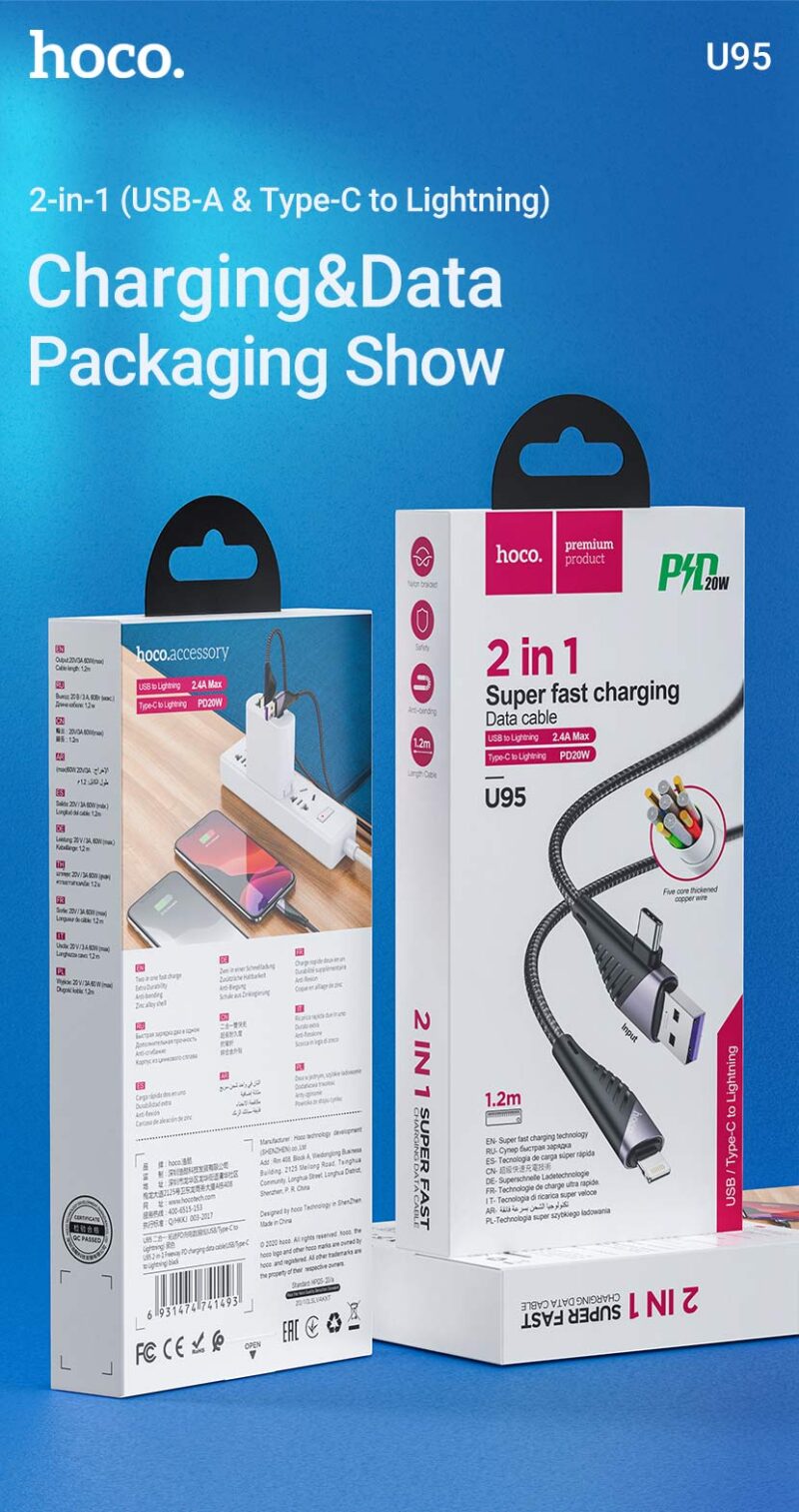 hoco. U95 Freeway charging data cable - Cables - HOCO | The Premium ...