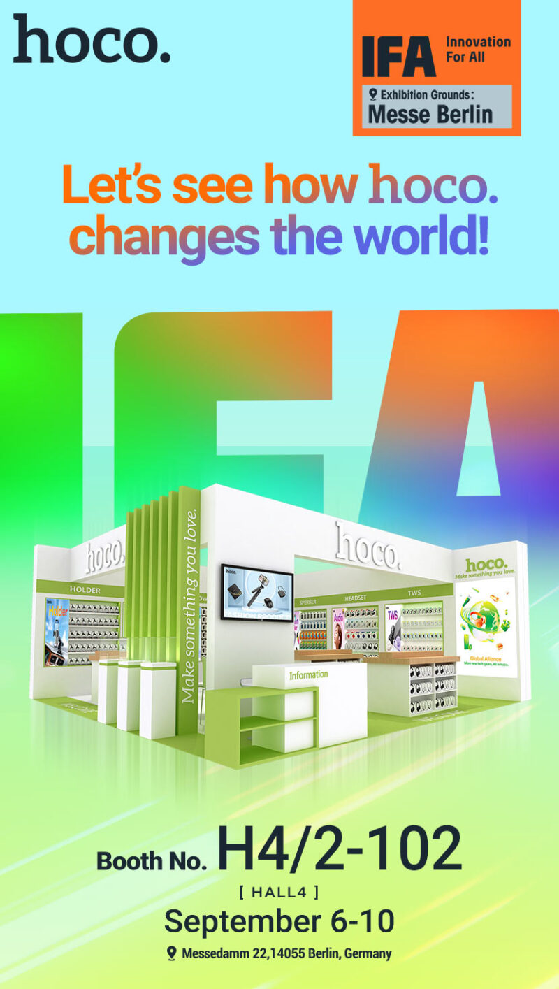 hoco. × Germany IFA Exhibition 2024 - Events - HOCO | The Premium ...